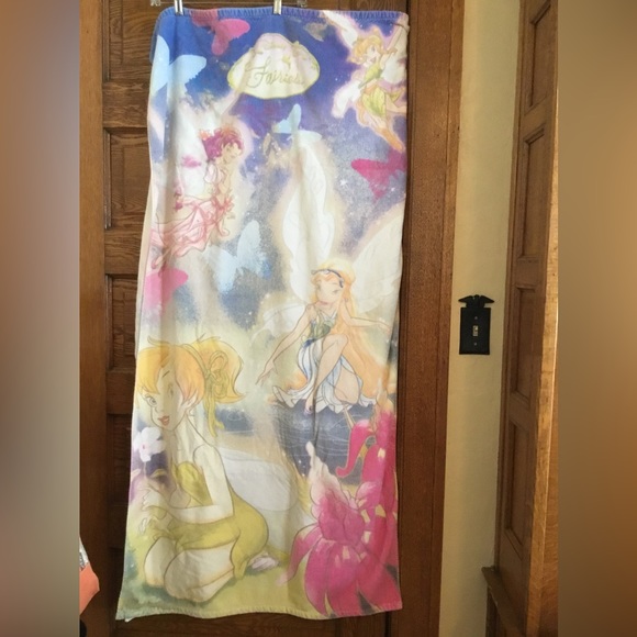 Disney | Bath | Disney Faires Tinkerbell Swim Beach Bath Towel | Poshmark